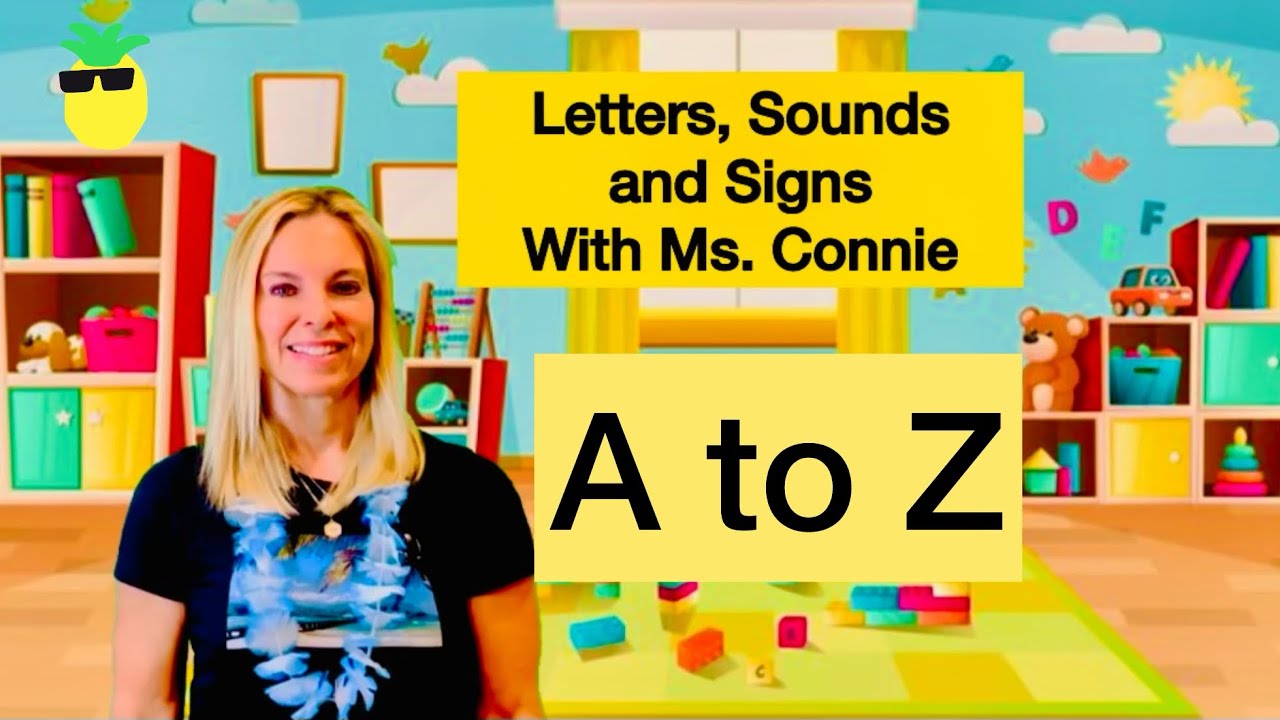 Learning Letter Sounds and Signs / Ms. Connie‘s Lil Learners - YouTube