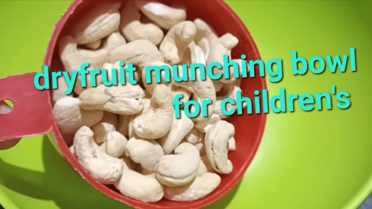 dryfruit munching bowl for children's ||ड्रायफ्रूट मनचींग बाऊल फाॅर ...