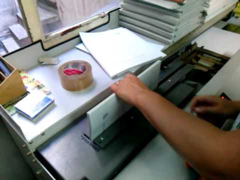 Encuadernacion de Libros Binder Maquina Fresadora - YouTube