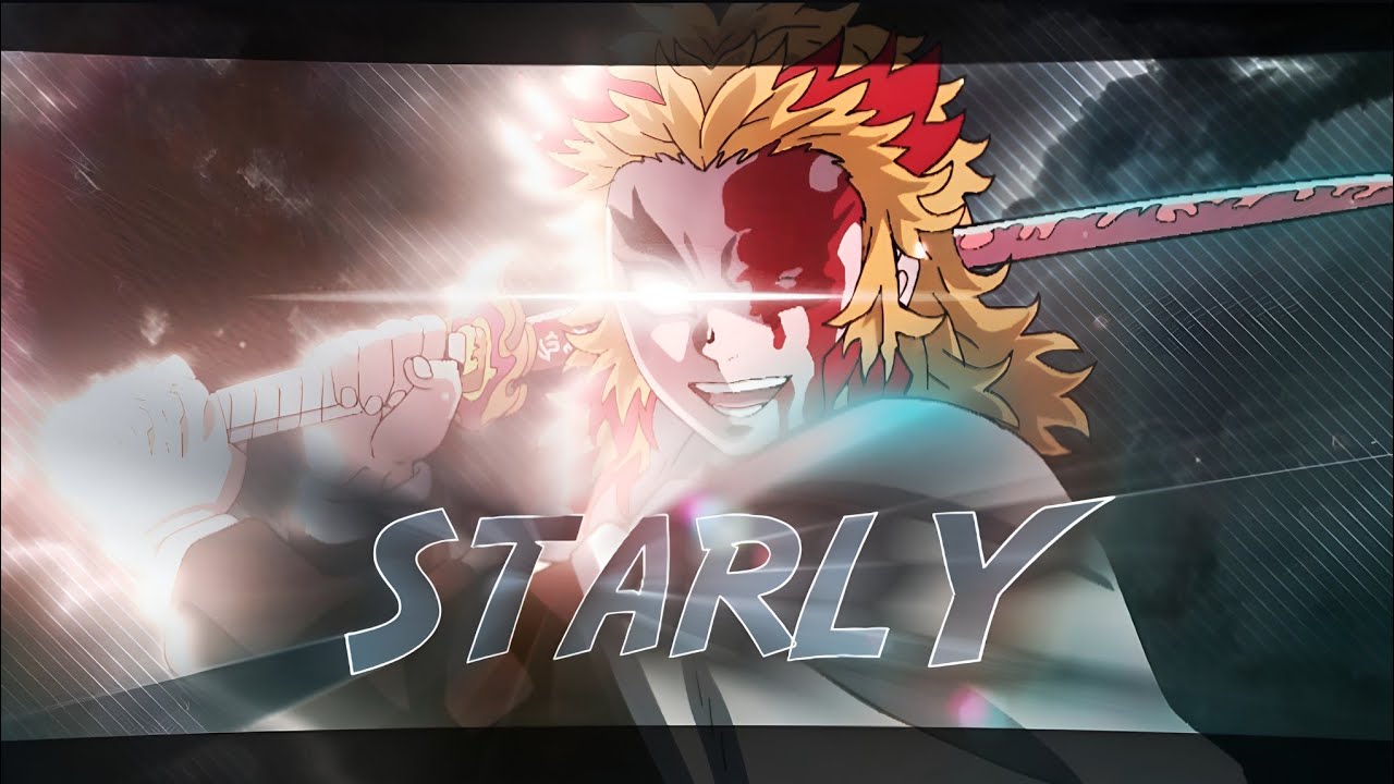 Rengoku Kyojuro 🔥- Starly [Edit/Amv] 4k ! +Free clips - YouTube