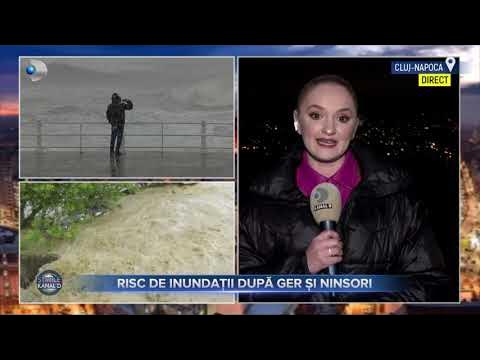 Stirile Kanal D (29.11.2023) - Risc de inundatii dupa ger si ninsori | Editie de seara - YouTube