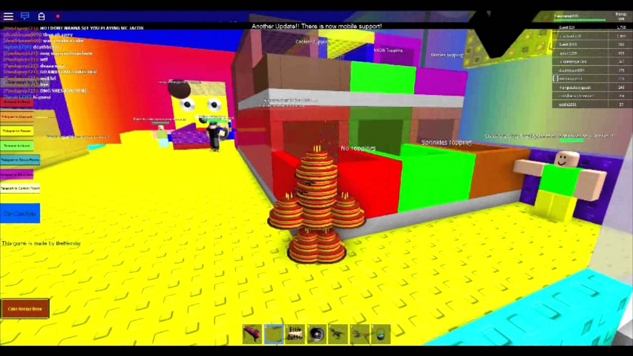 Roblox Cake factory - YouTube