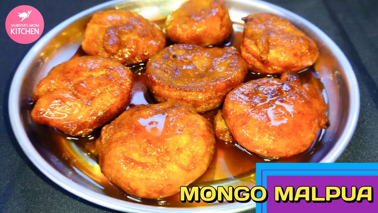 Jaggery mango malpua recipe | Shadiya's mom kitchen - YouTube