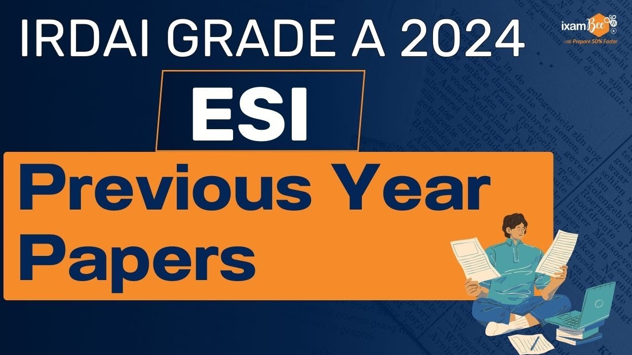 IRDAI Grade A Phase 2 2024 || IRDAI Phase 2 ESI Previous Paper ...