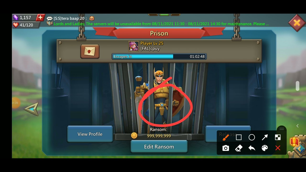 prison in lords mobile - YouTube
