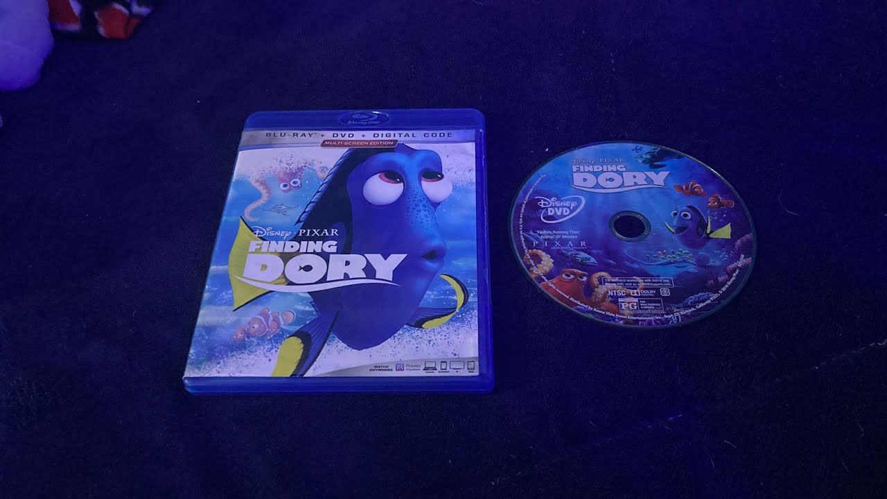 Opening To Finding Dory 2016 DVD (Main Menu Option/Español Option ...