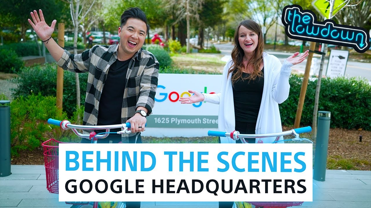 Behind the Scenes at Google Headquarters on The Lowdown! - YouTube