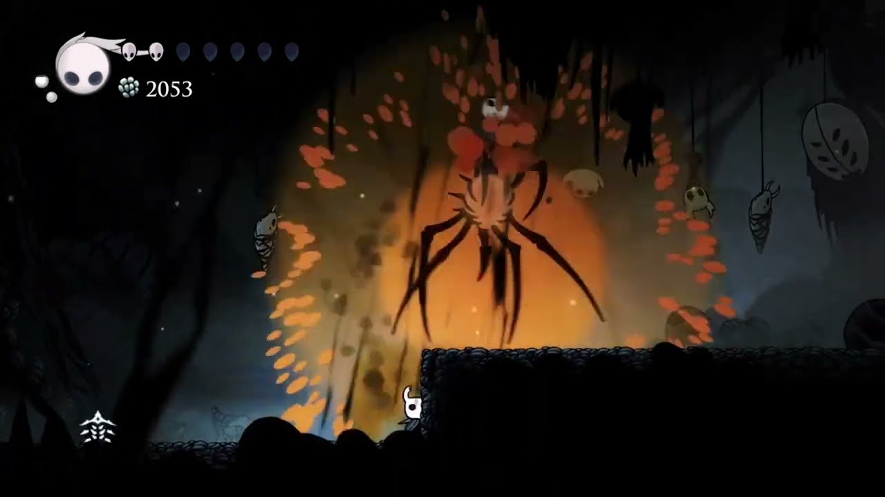 Hollow Knight: Nosk Boss Fight - YouTube