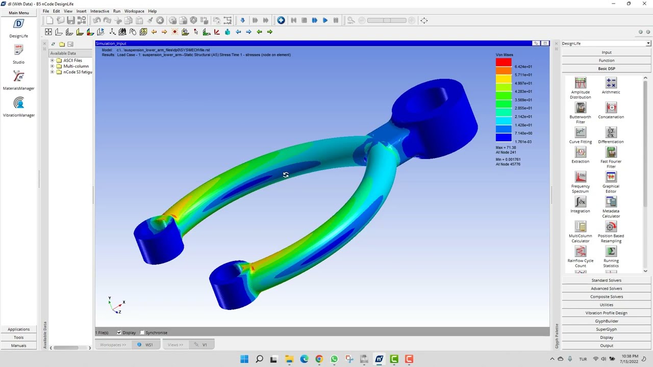 Ansys nCode DesignLife Duty Cycle Fatigue Analysis #ansys #ansysworkbench #ncode #fatigue - YouTube