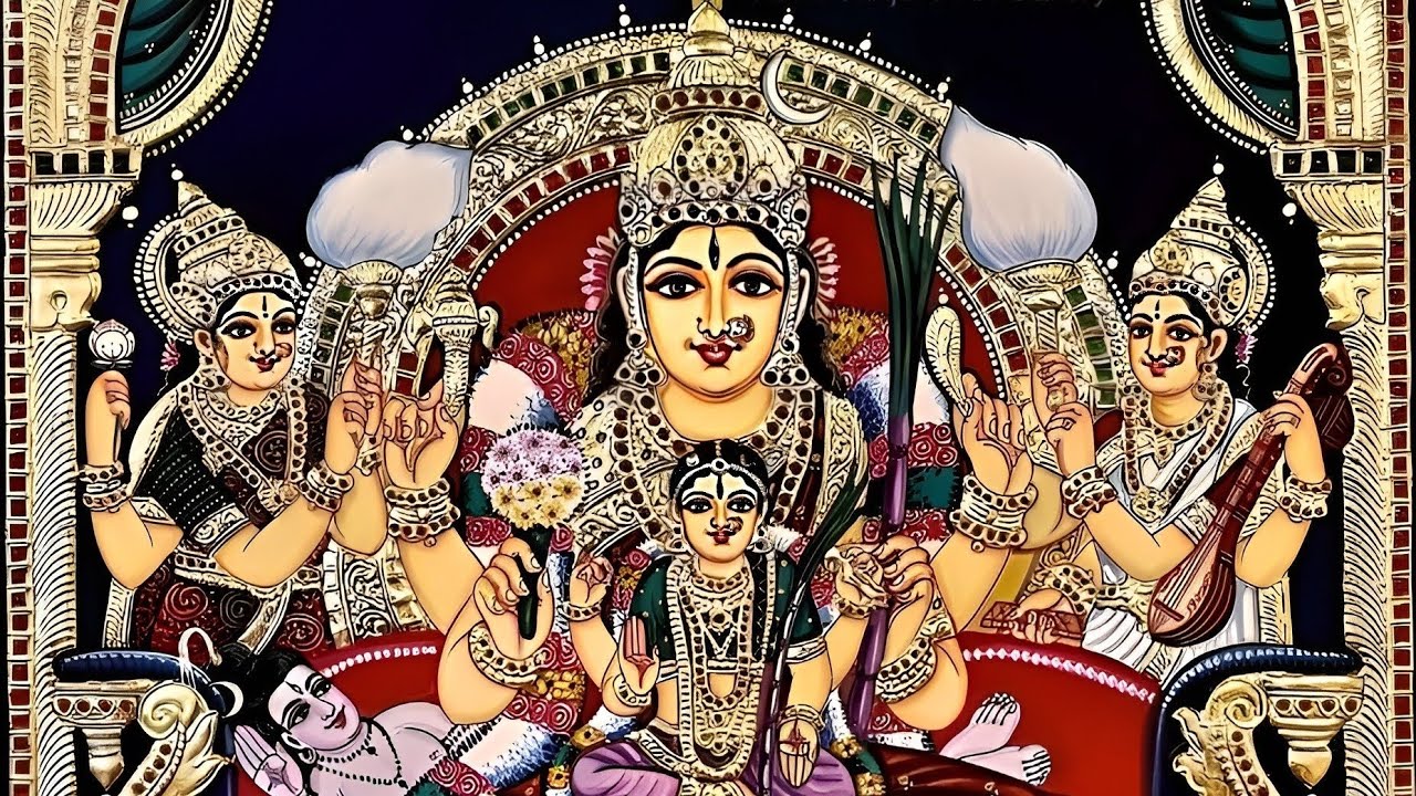 OM Sri MATRE Namaha 1 hour chanting - YouTube