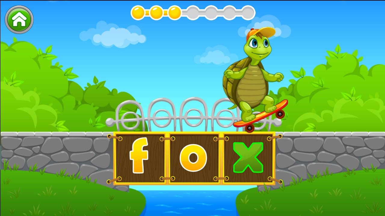 Learn To Read With Tommy Turtle - Preschool Educational Game - YouTube