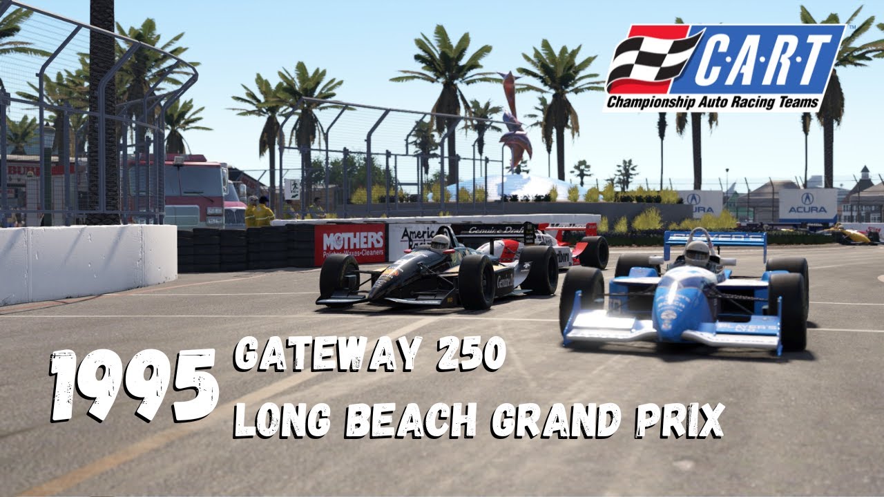 1995 CART Indycar Season: Gateway 250 & Long Beach GP - AMS2 - YouTube