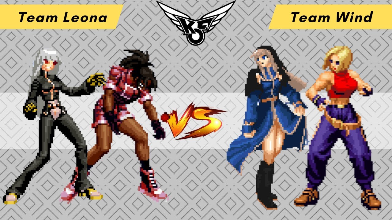 Wind Mery vs Leona Sula Fight | 🔥 The king of fighters XII 💥 Must Watch ...