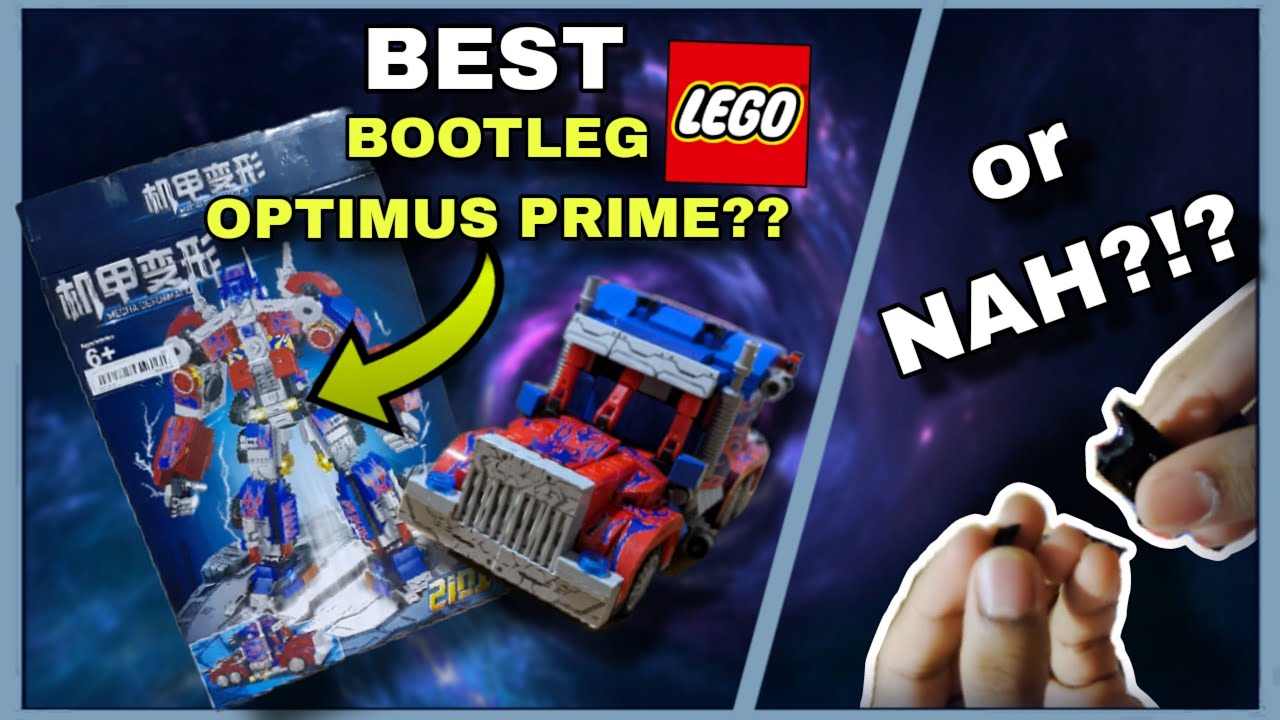 Knockoff LEGO Optimus Prime Lego Set!!!! - YouTube