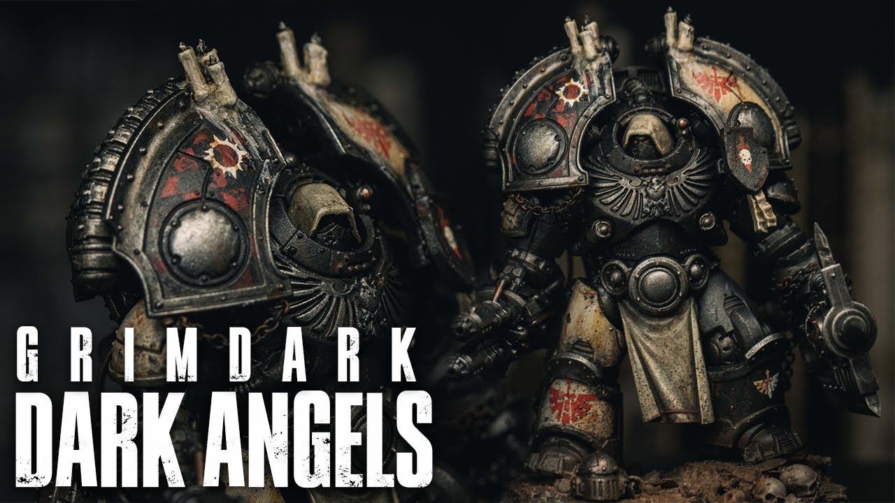 Dark Angels Saturnine Terminator || Horus Heresy || Grimdark - YouTube