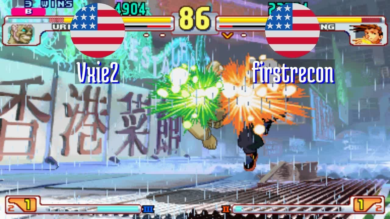 FT5 @sfiii3nr1: Vxie2 (US) vs firstrecon (US) [SF III 3rd Strike sfiii ...