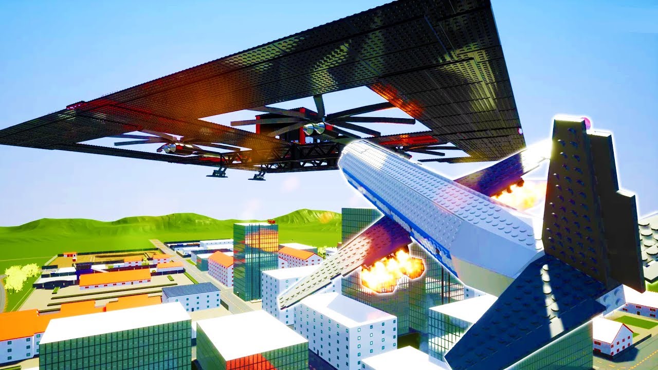 BOEING 787 CRASHES INTO GIANT SKY BASE OVER BRICKSVILLE - Brick Rigs ...