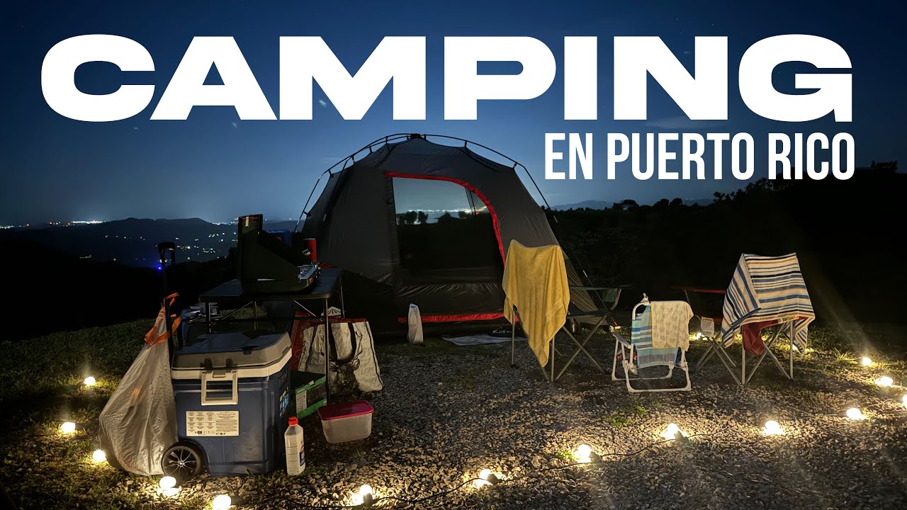 Este es el MEJOR LUGAR para ACAMPAR en Puerto Rico 🇵🇷 - YouTube