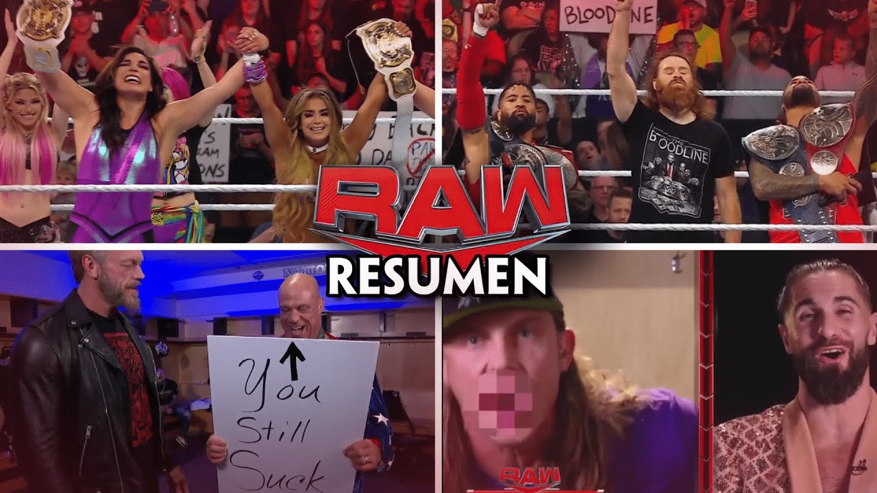 WWE Raw | 29/Agosto/2022 | RESUMEN Y RESULTADOS - YouTube