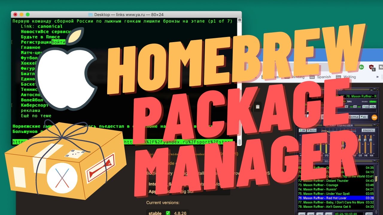 HomeBrew: Package manager for Mac. My favorite Packages - YouTube