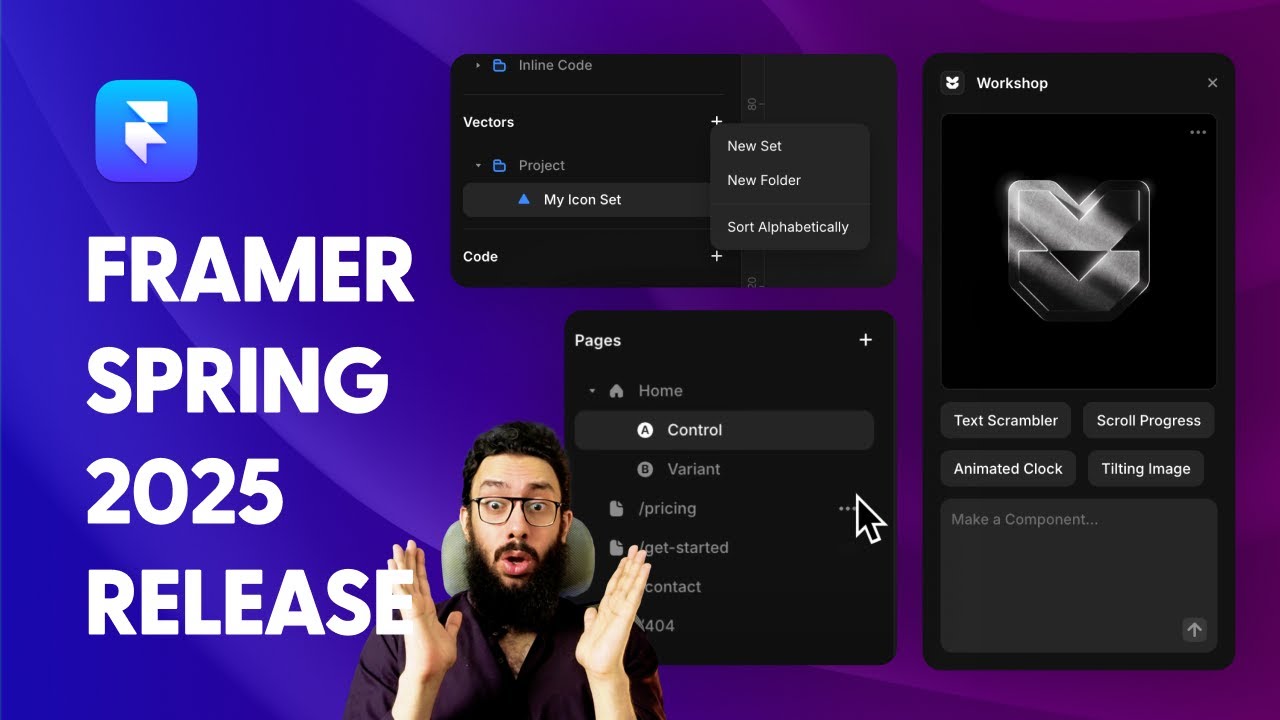Framer JUST Released 3 GAME-CHANGING Features You Need Now - YouTube