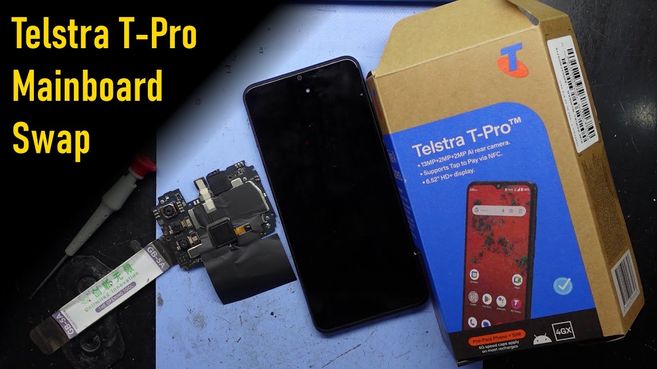 Telstra T-Pro Mainboard Swap - YouTube