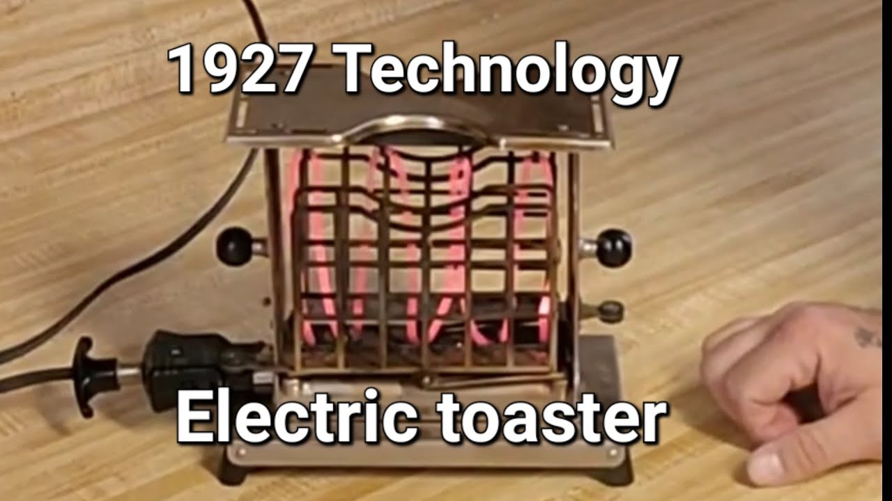 Let's go back in time. Will this awesome antique 1927 toaster still ...