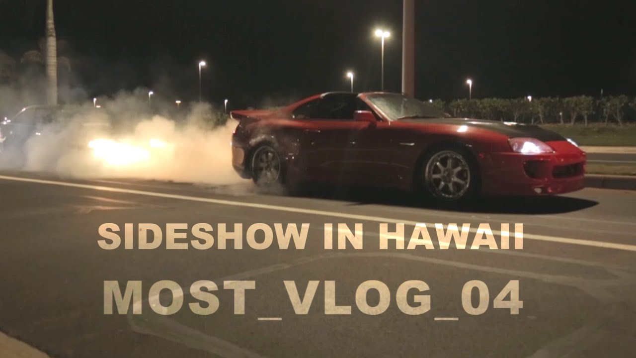 SIdeshow and drifting in Maui Hawaii MOST_VLOG_04 - YouTube