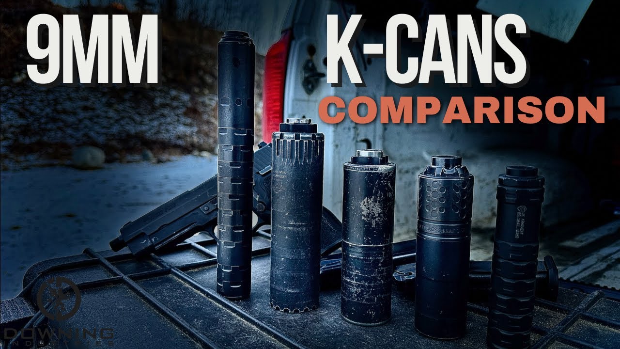 9mm "K" Can Comparison - YouTube