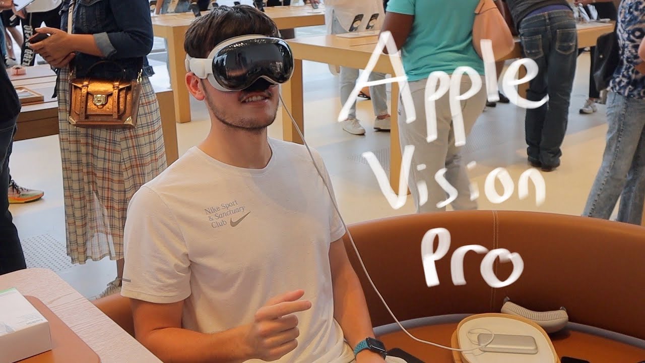 Doing The Apple Vision Pro Demo - YouTube