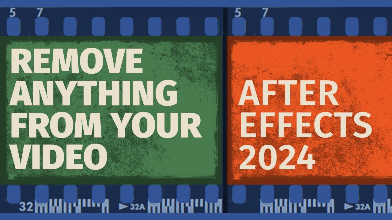 After Effects 2024 - How To Remove A Person Or Object From Your Video ...