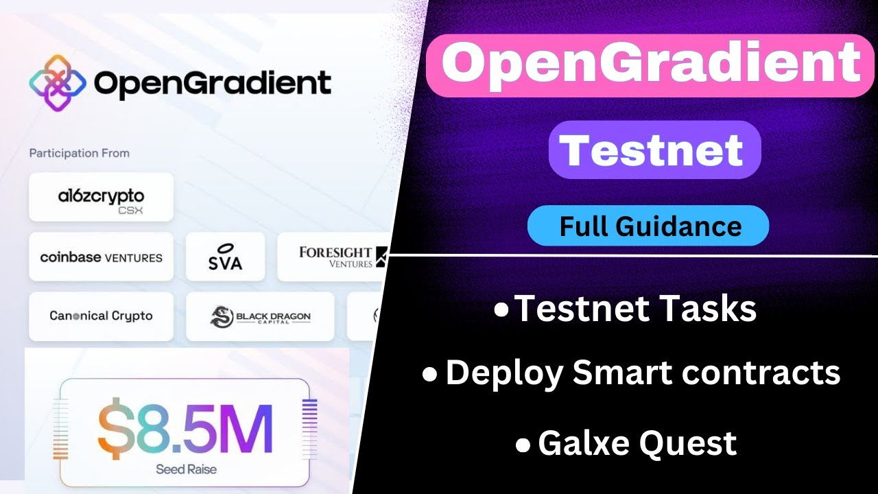 OpenGradient Testnet Guide - YouTube