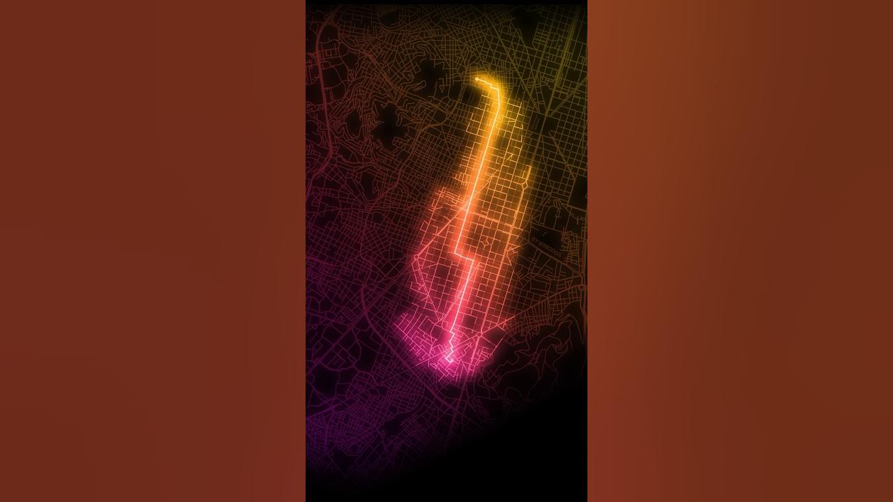 A* (A-Star) Pathfinding Algorithm finds the shortest route on a map # ...