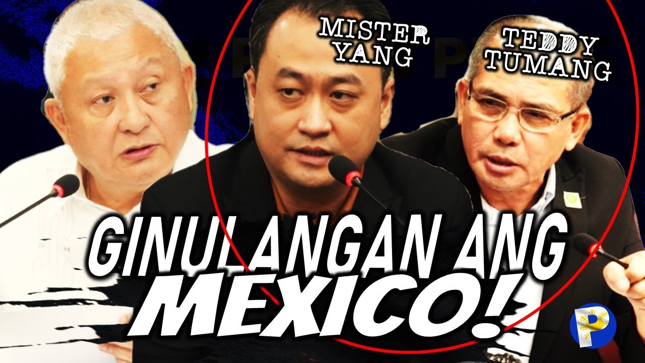 NAGULAT si Pimentel sa tiba-tibang sabwatan ni Aedy Yang at Tumang sa ...