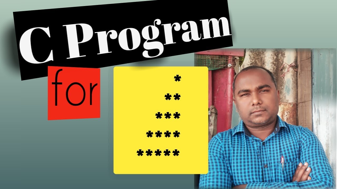 How To Write A Program To Print Half Pyramid Using In C Pattern 2 How To Write A Program To Print Half Pyramid Using In C Pattern 2