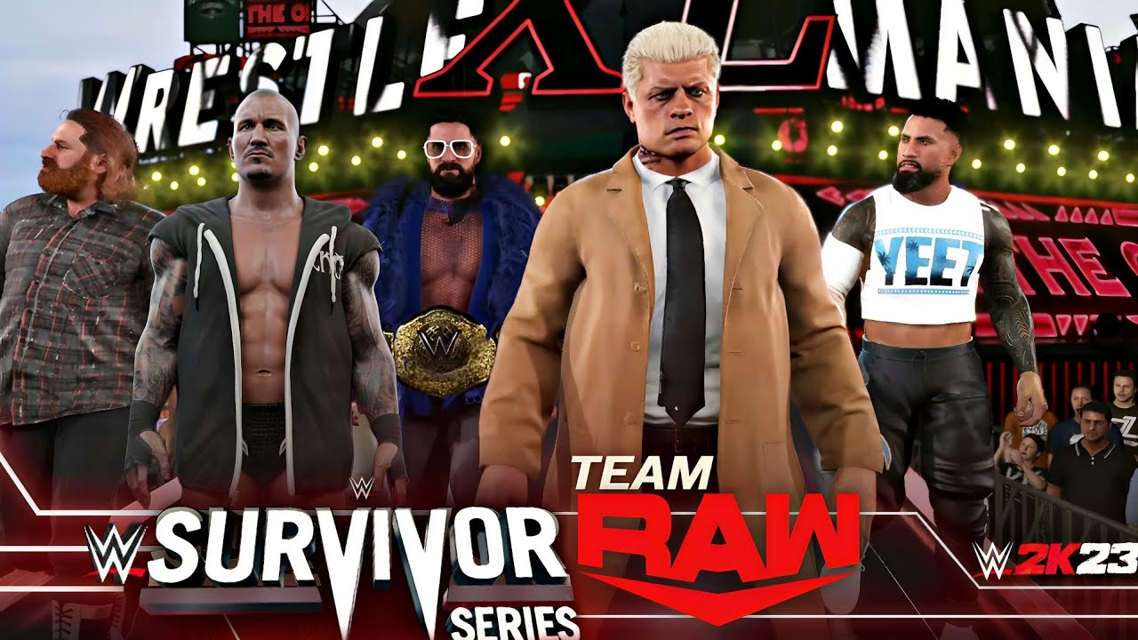 WWE SURVIVOR SERIES WAR GAMES TEAM RAW FULL ENTRANCE | TODAY'S RAW ...