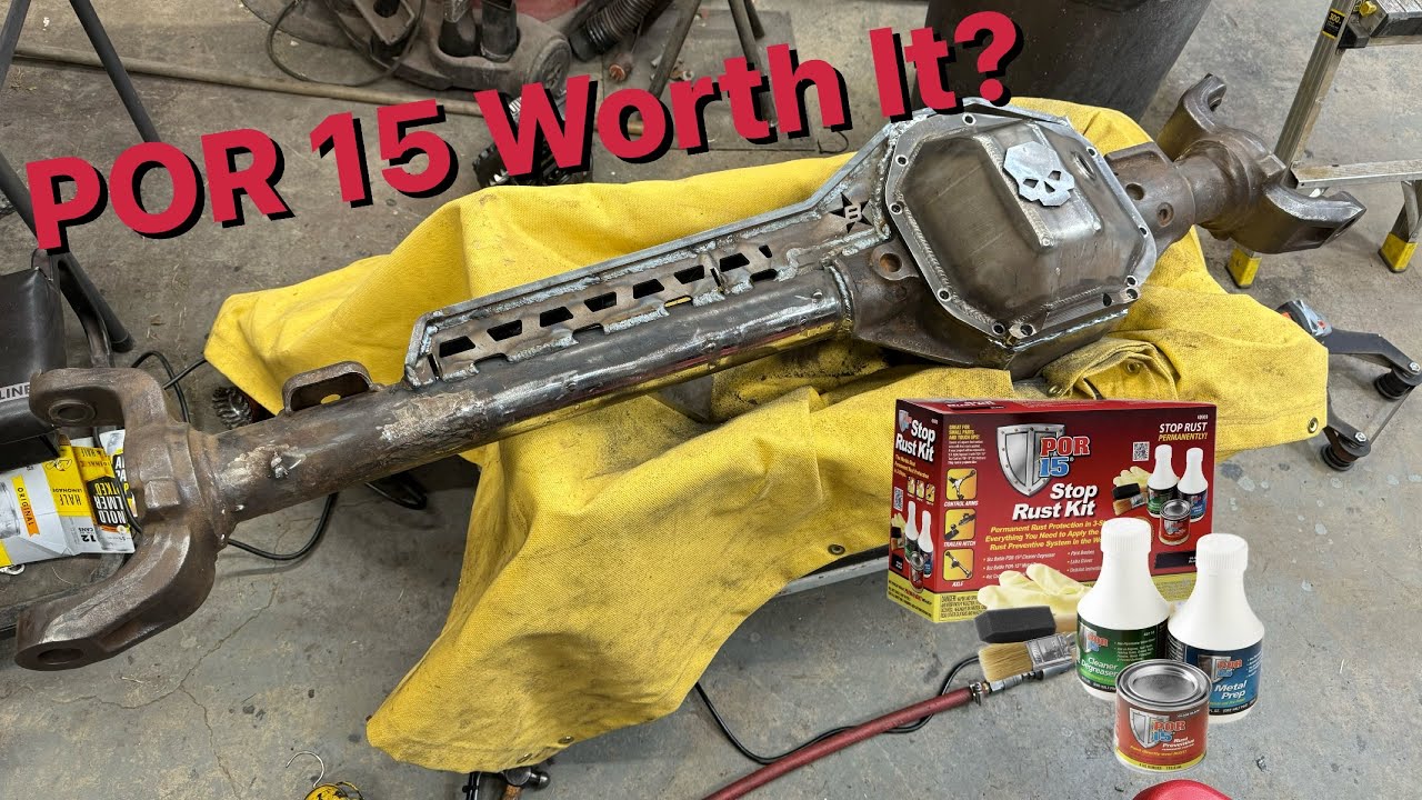 Painting my Axle with POR 15 - Was it Worth it? - Ultimate Dana 60 ...