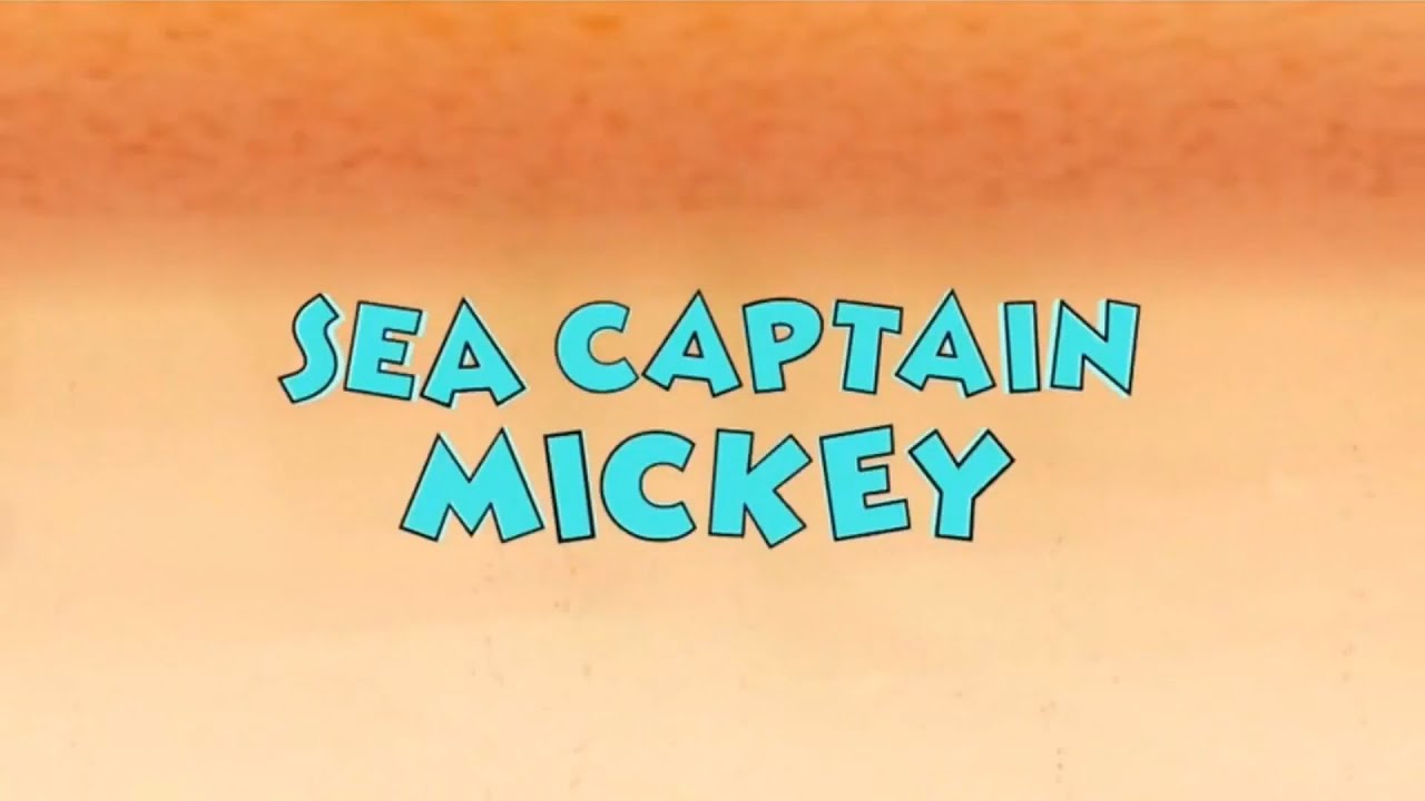 Sea Captain Mickey Oh Toodles & Mystery Mouseketool (In Inverted Colors ...