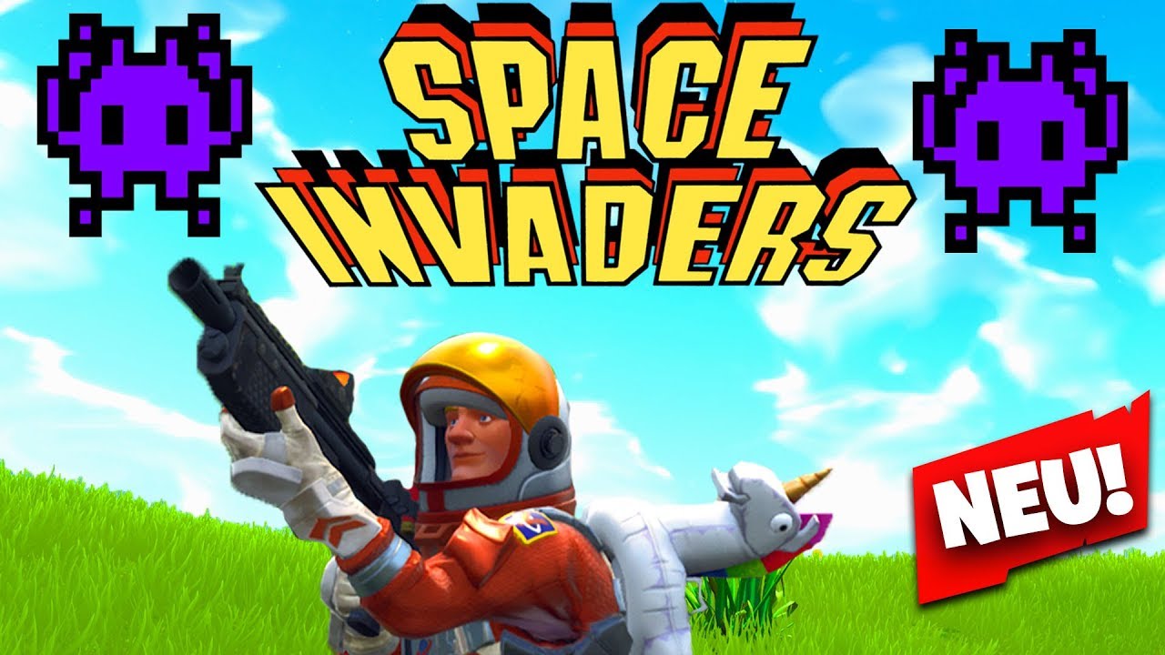 Alien Invasion ? l Fortnite Space Invaders ! - YouTube