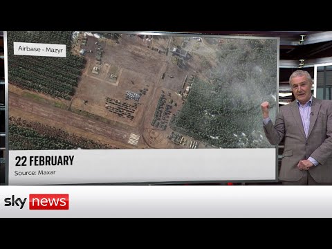 Ukraine Crisis: Satellite imagery shows Russian military build-up