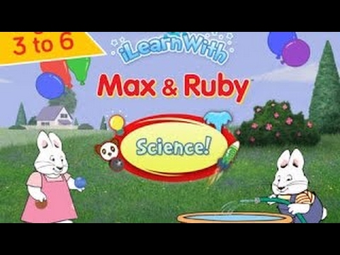 Max and Ruby: Science! | Educational Games for Preschoolers - YouTube