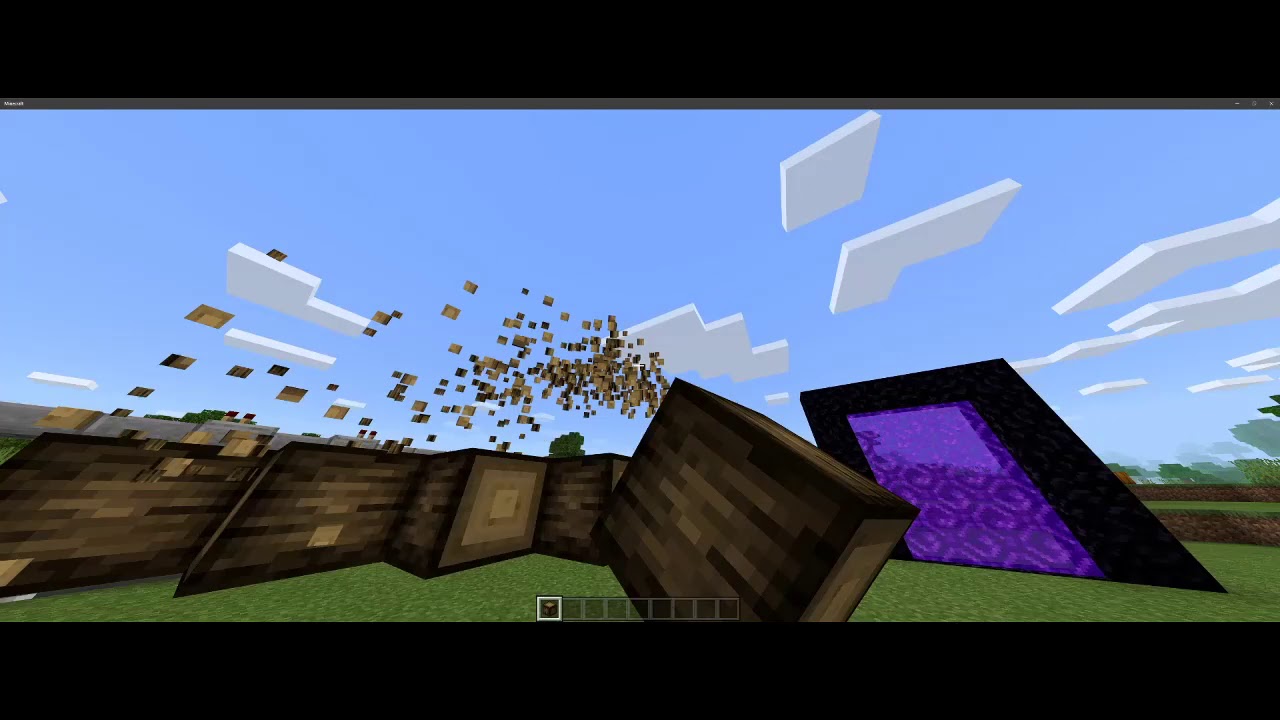 Working block rotation - Bedrock 1.16.100+ - YouTube