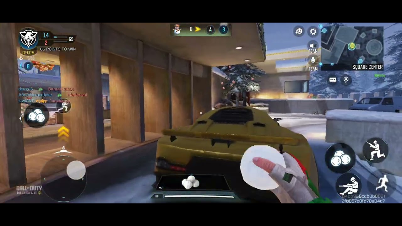 SNOWBALL FIGHT SCUFFLE CALL OF DUTY MOBILE - YouTube