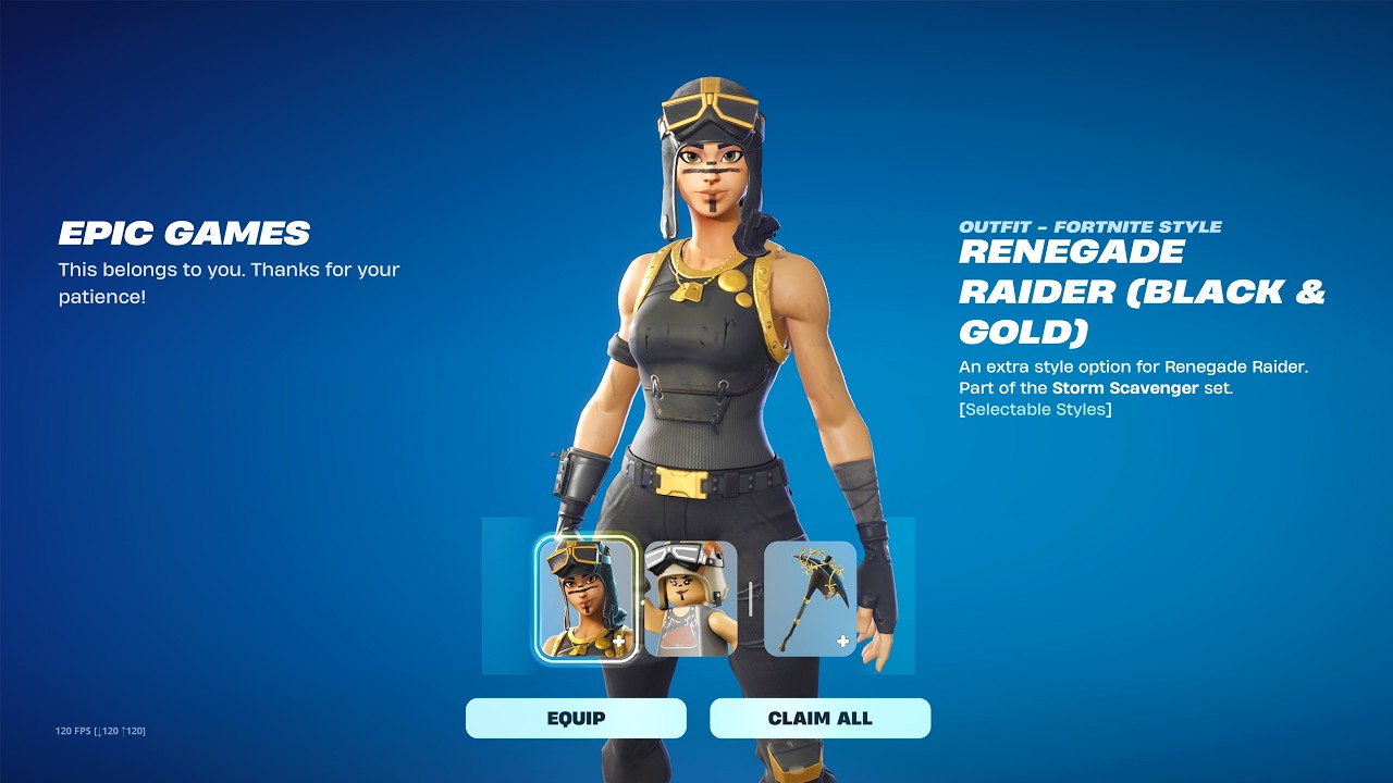 EXCLUSIVE NEW Renegade Raider Style UNLOCKED! - YouTube