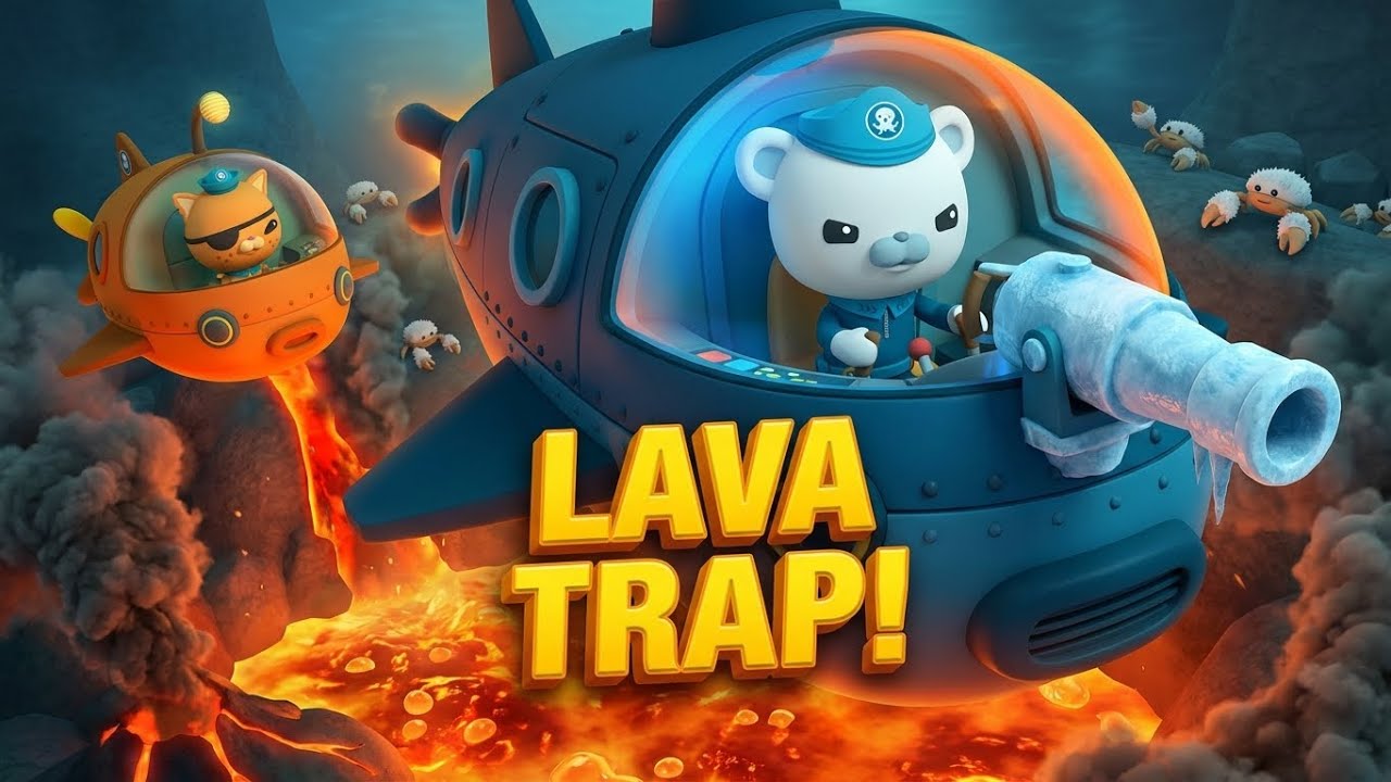 ⚓ Volcano Emergency! 🌋 Escape the Ring of Fire! | Octonauts Full ...