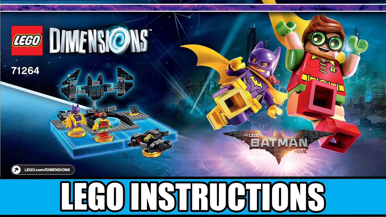 LEGO Instructions - Dimensions - 71264 - The LEGO Batman Movie: Play ...