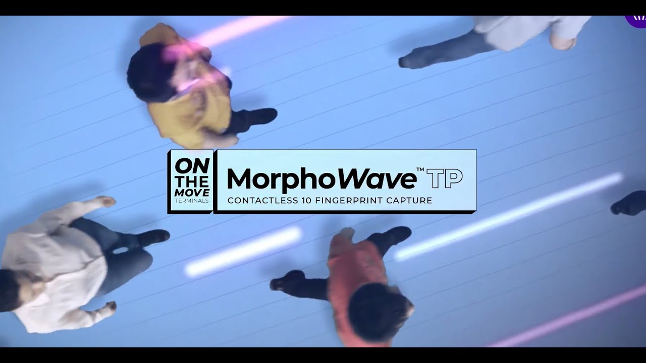 MorphoWave™ TP, contactless ten-fingerprint solution for travel - YouTube