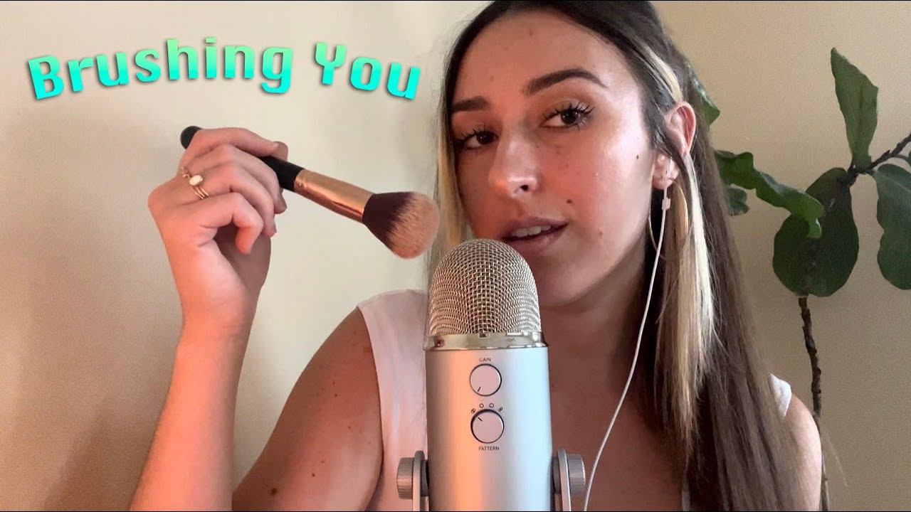 Asmr Brushing You ♡ Personal Attention Mic Brushing Whispering