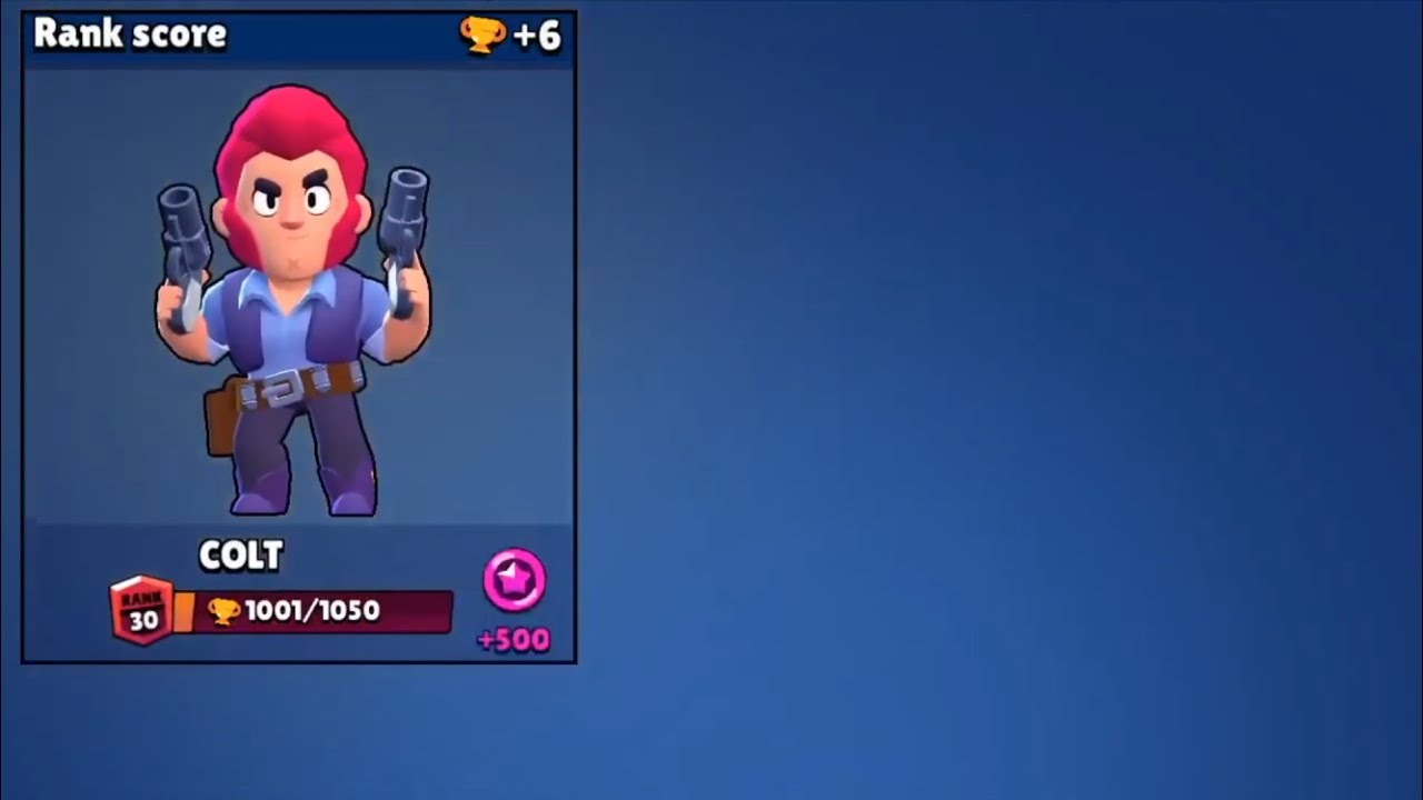 Rank 30 (1000) colt full gameplay - YouTube