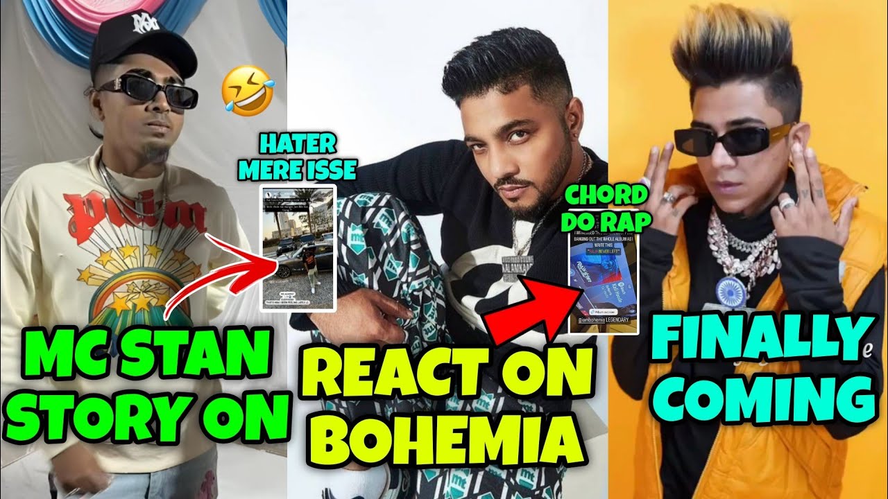 MC STAN IG STORY ON 😱 RAFTAAR REACT ON BOHEMIA | VIJAY DK & LOKA COLLAB ...